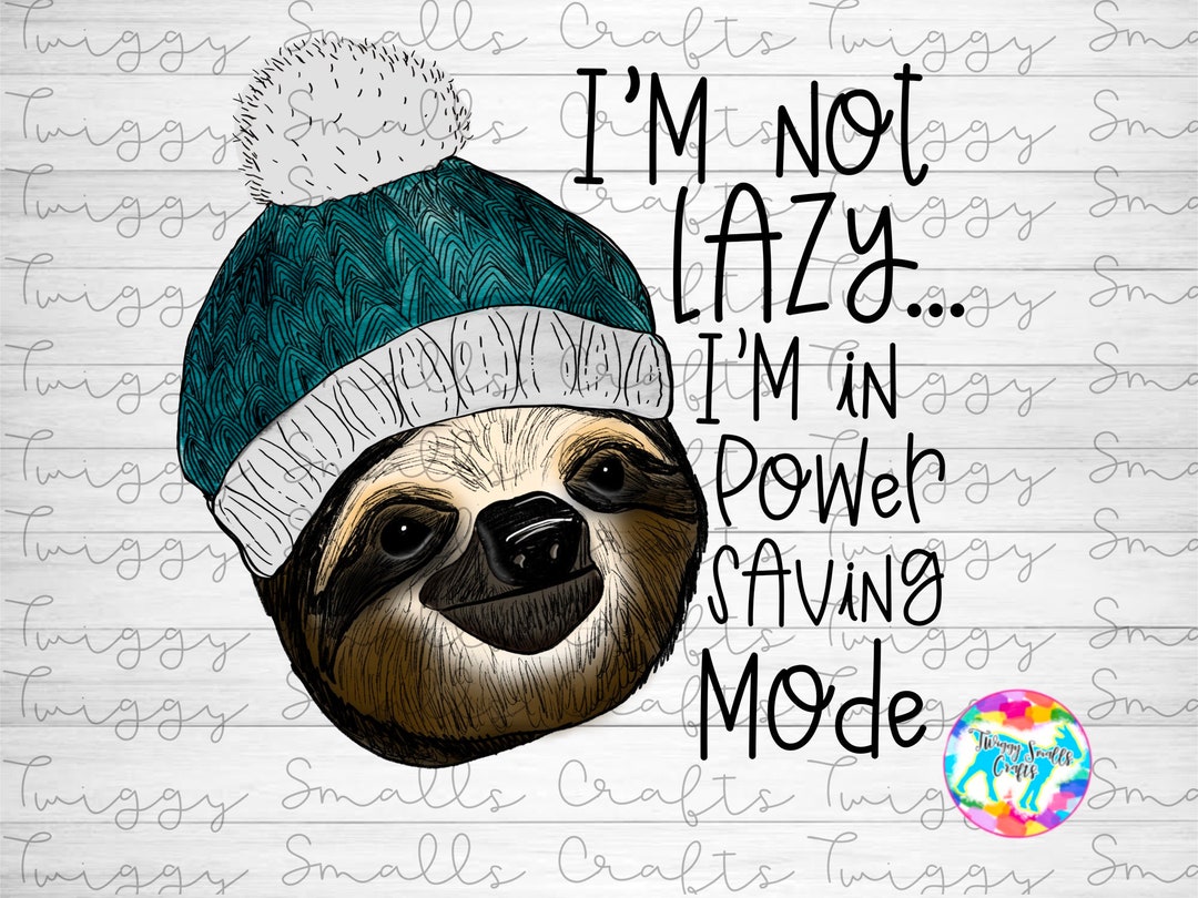 Sloth Sublimation Design Download, Sloth PNG, Waterslide, Winter Sloth ...