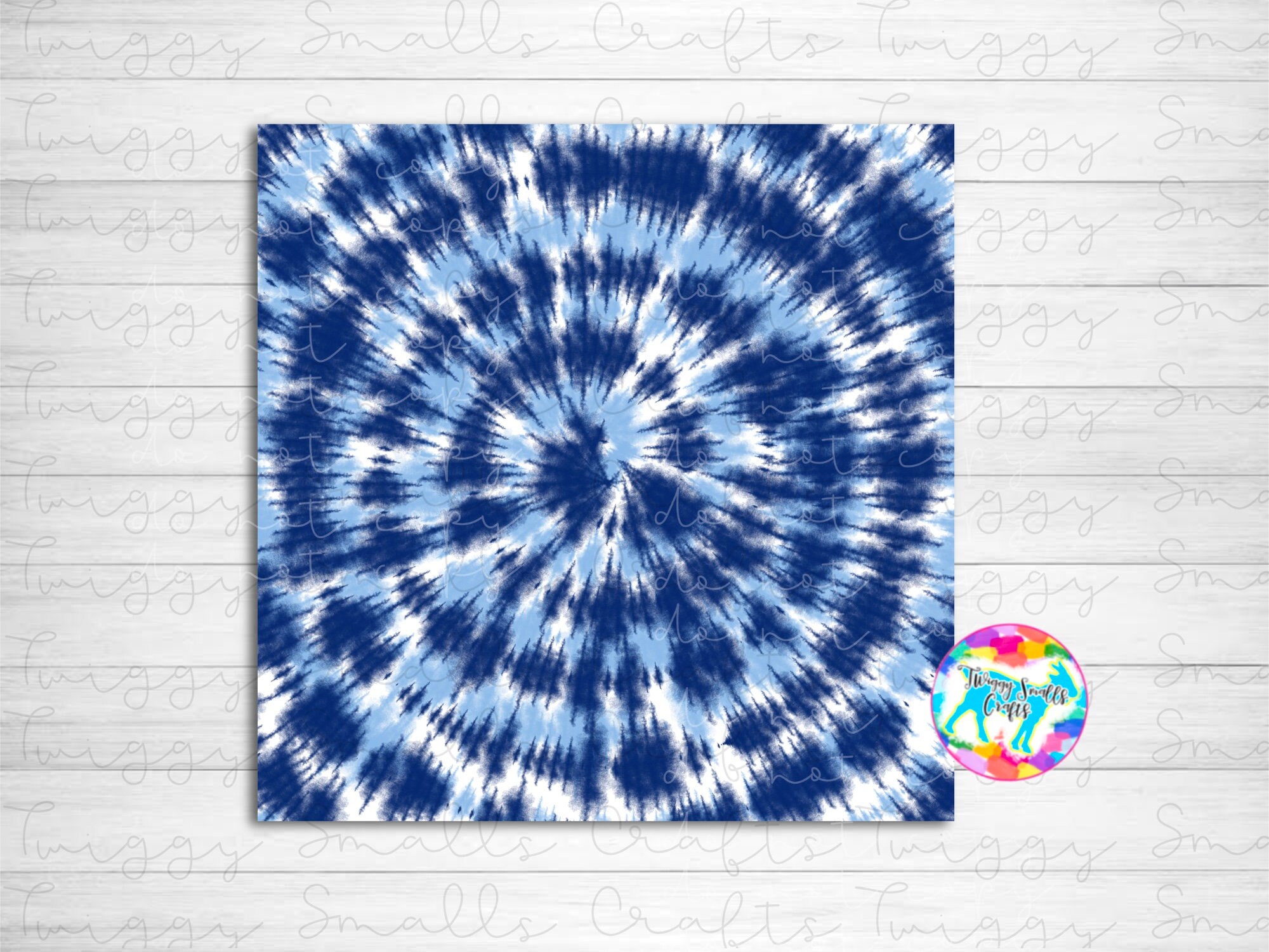 Navy and Blue Tie Dye Sublimation Elements Sublimation - Etsy