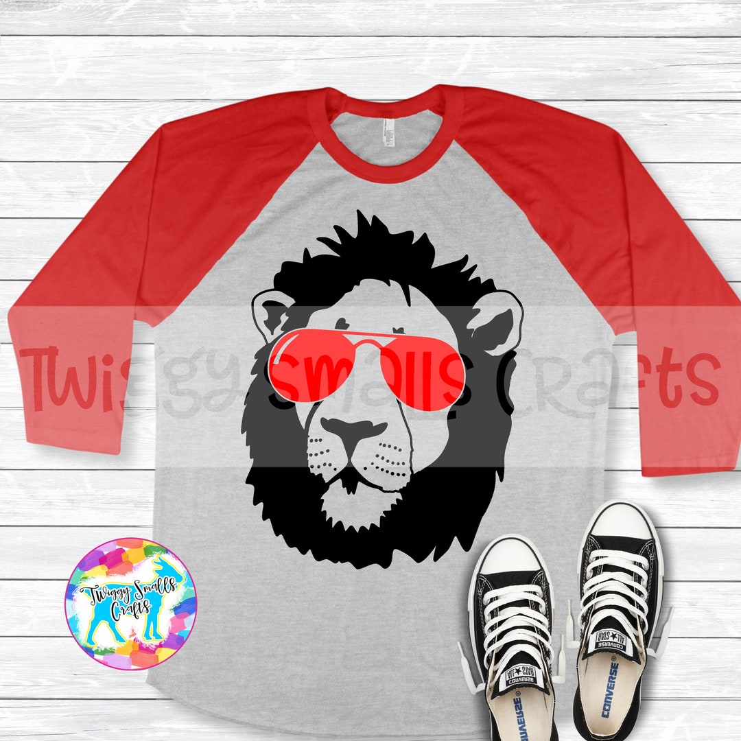 Lion Svg, Lion Face, Lion Clipart, Aviators, Sunglasses, DXF, PNG, SVG ...