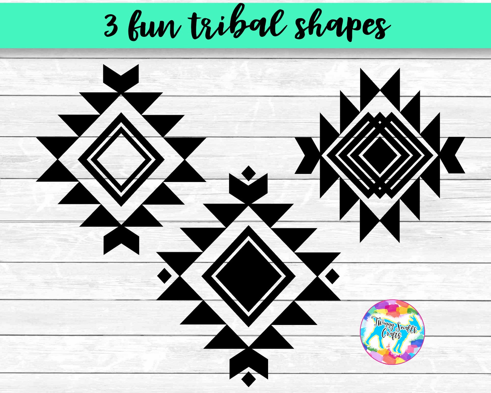Tribal Pattern Boho Pattern SVG PNG DXF Files For | Etsy