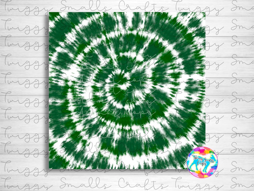 Green and White Tie Dye, Sublimation Elements, Sublimation Backgrounds ...
