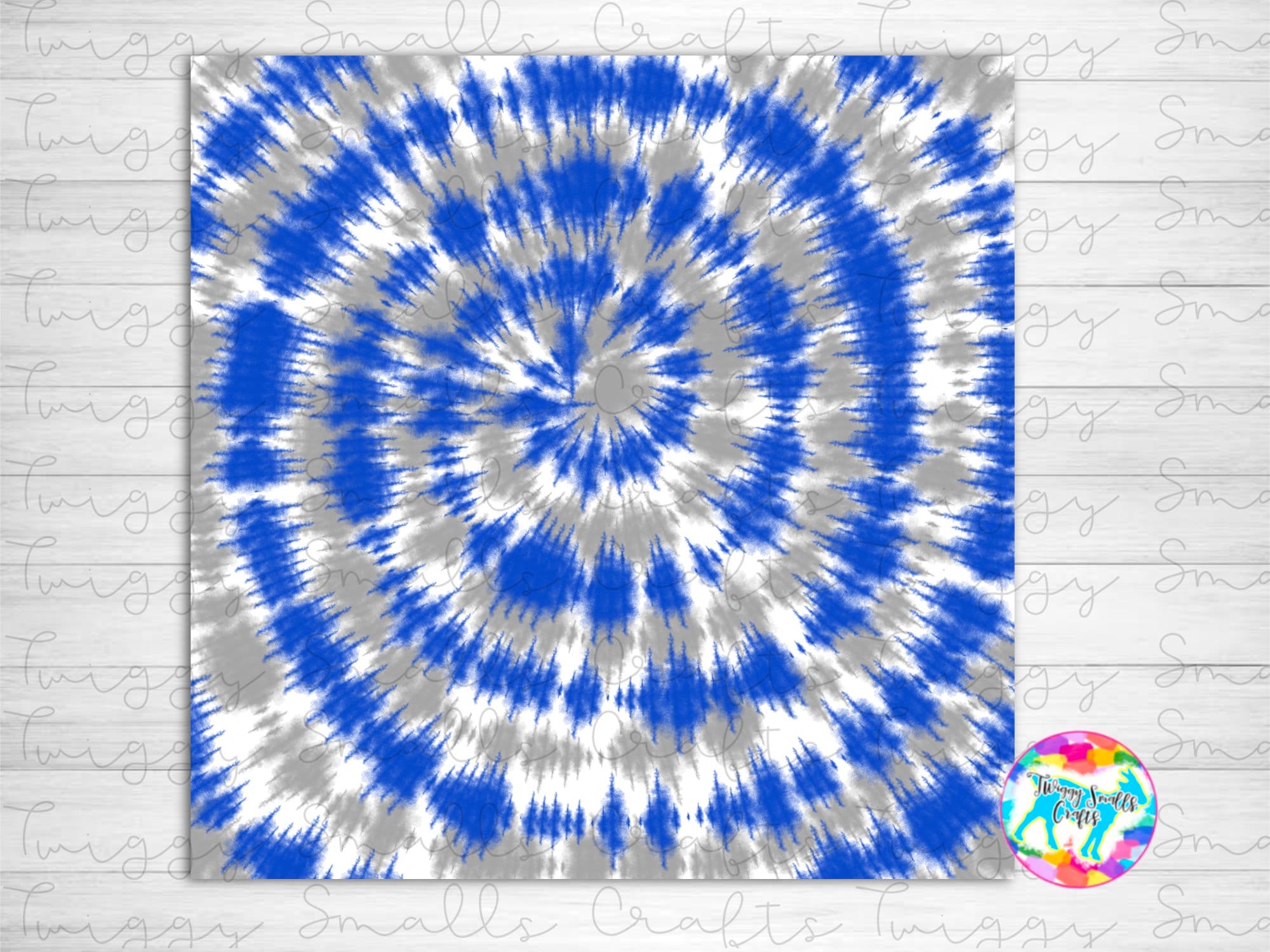 Royal Blue and Gray Tie Dye Sublimation Background - Etsy