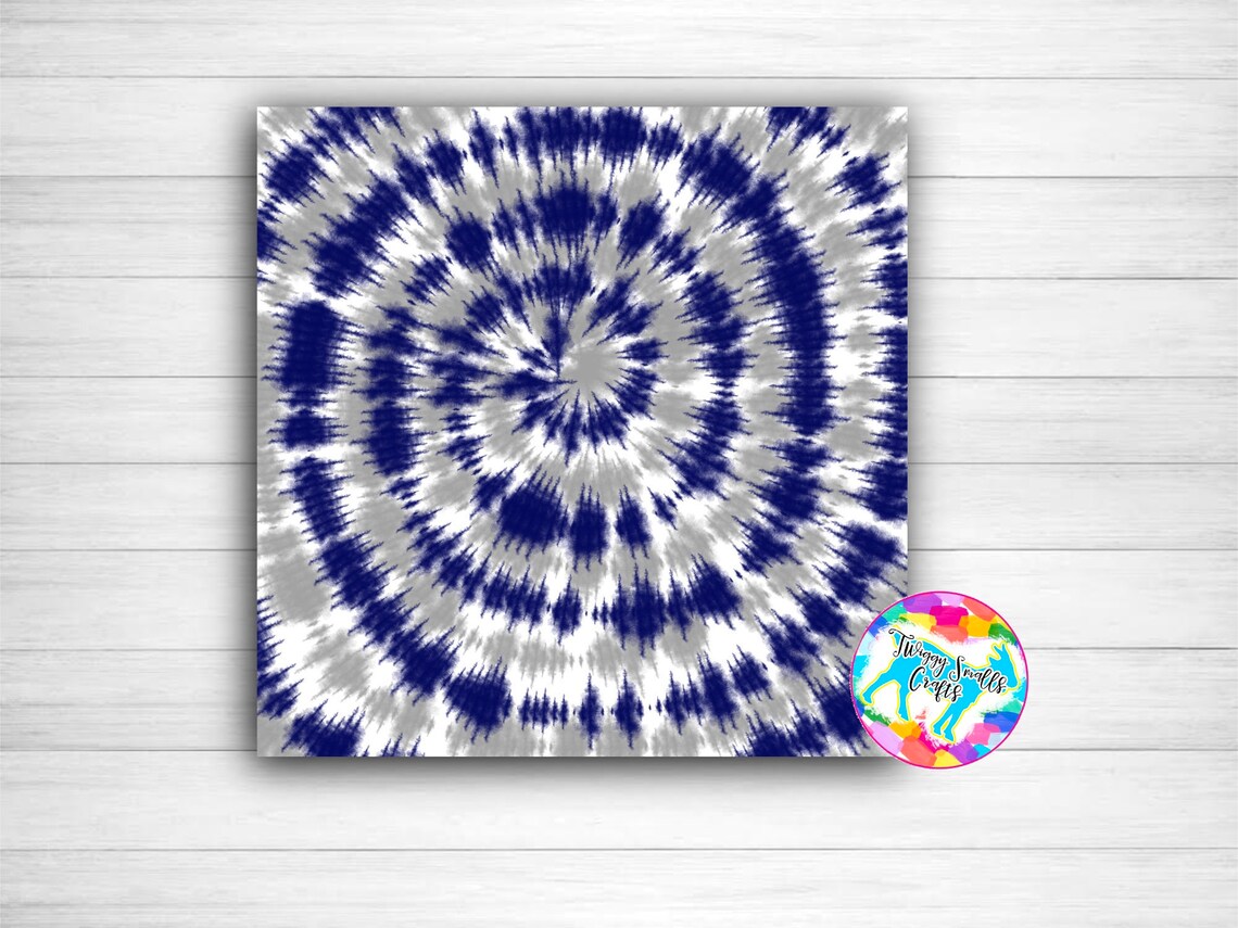Tie Dye Sublimation Design Download Gray Navy Digital - Etsy