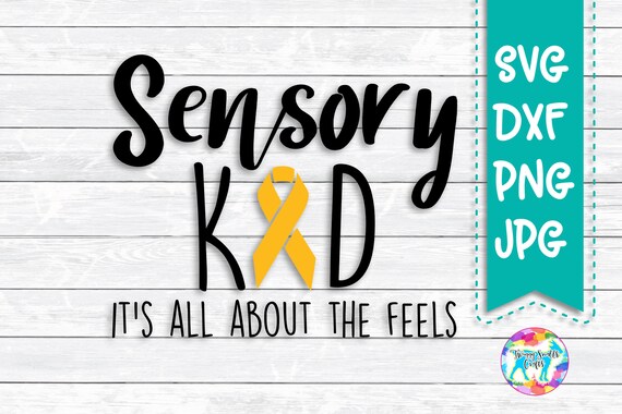 SPD Awareness Svg Sensory Processing Disorder Dxf Png | Etsy