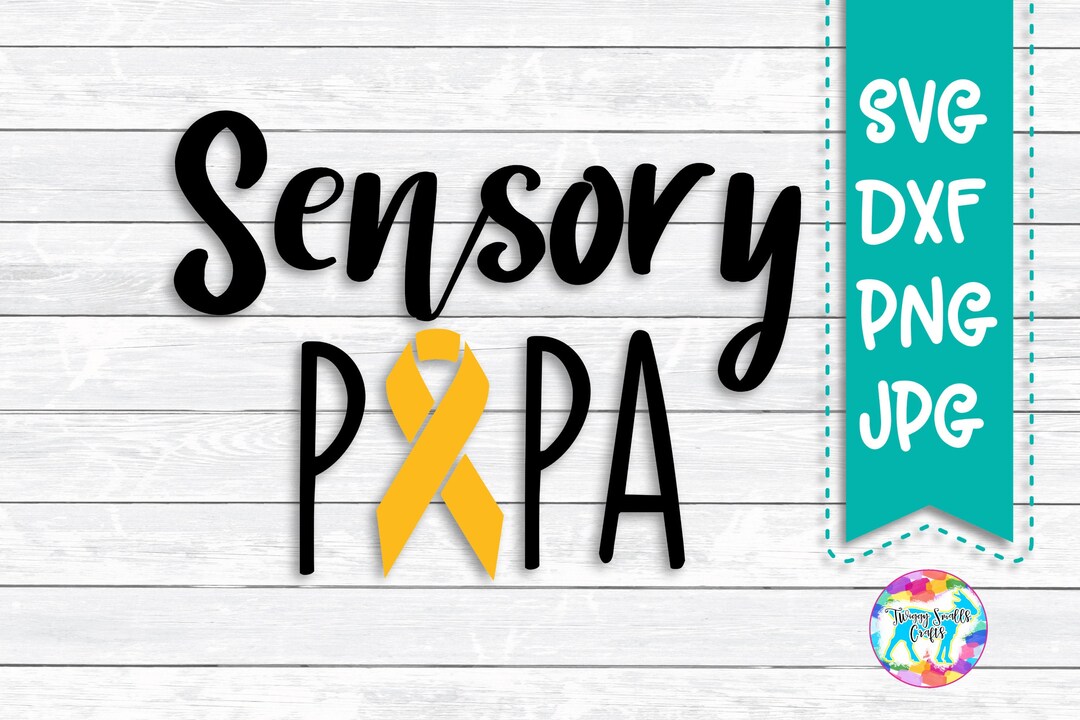 SPD Awareness Svg, Sensory Processing Disorder Dxf, Png, Files For ...