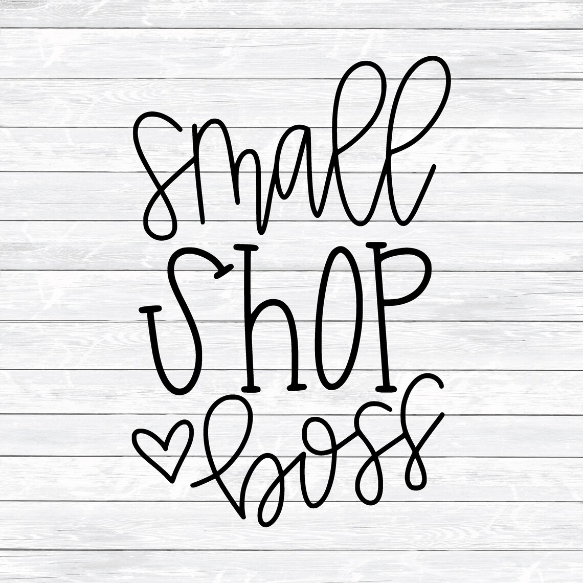 Hand Lettered Svg Small Business Shop Small Lady Boss Svg - Etsy