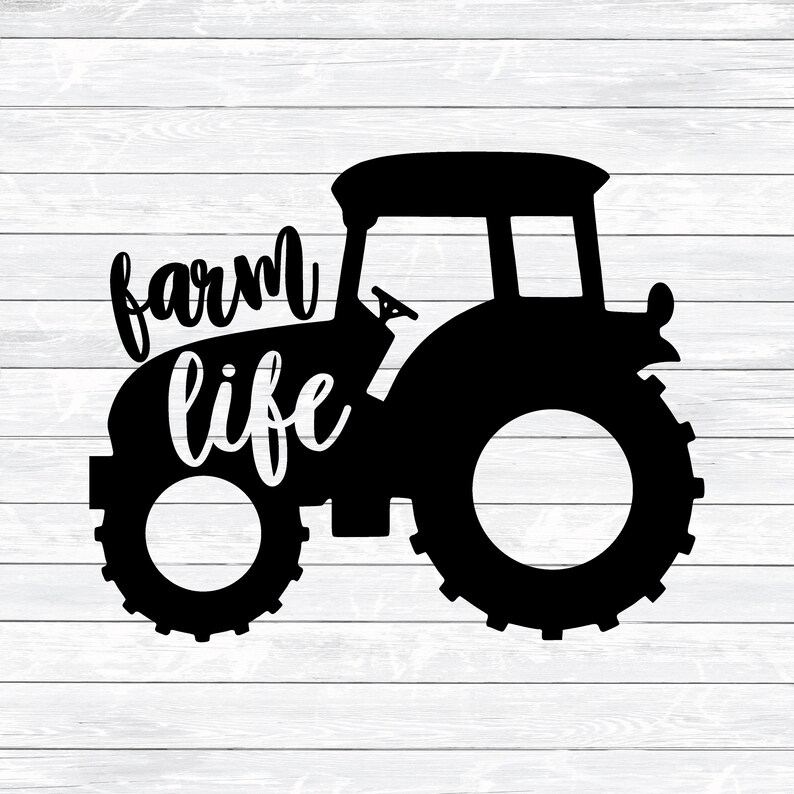 Farm Life Svg Tractor Svg Farm Farmer Farm Girl DXF SVG - Etsy