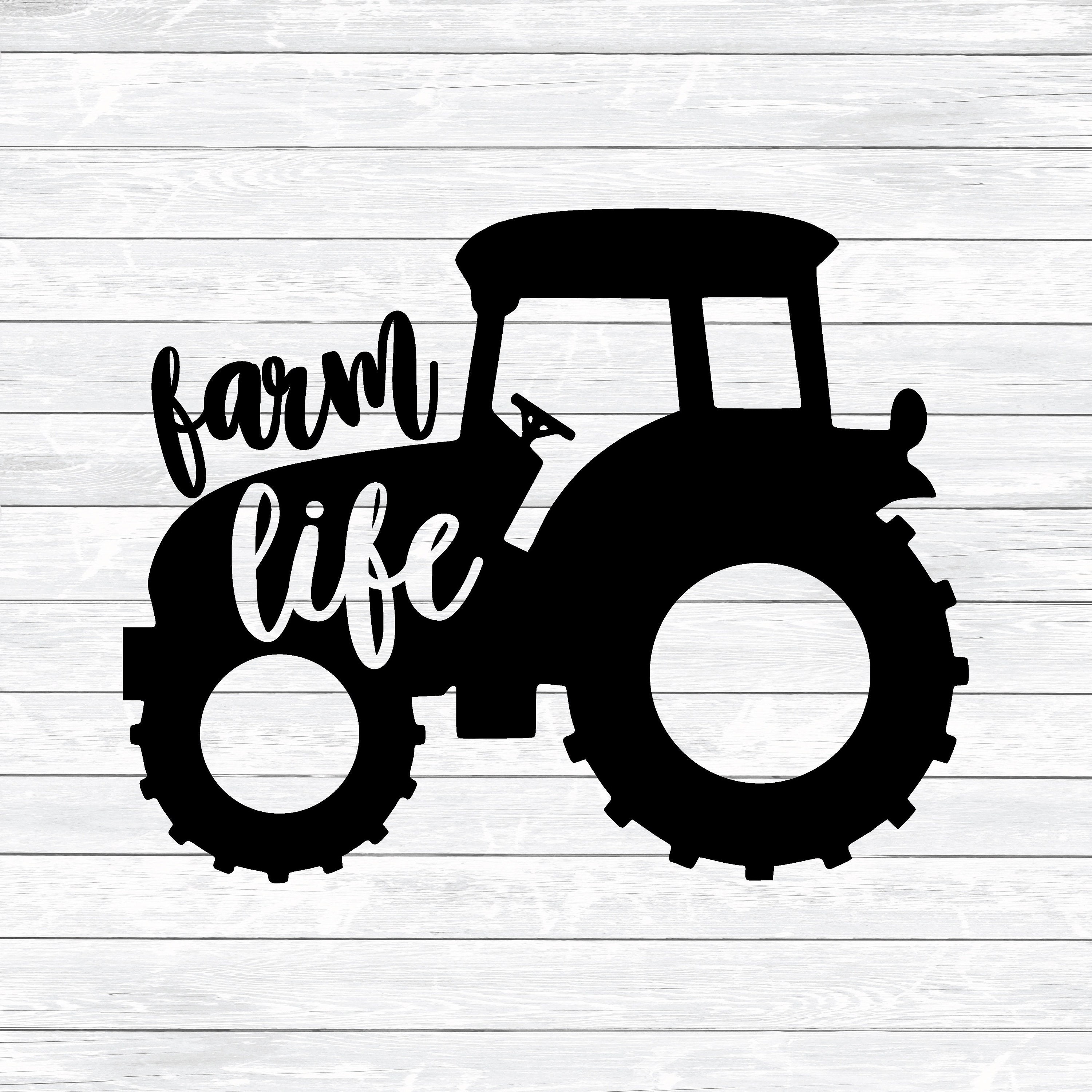 Farm Life Svg Tractor Svg Farm Farmer Farm Girl DXF SVG | Etsy