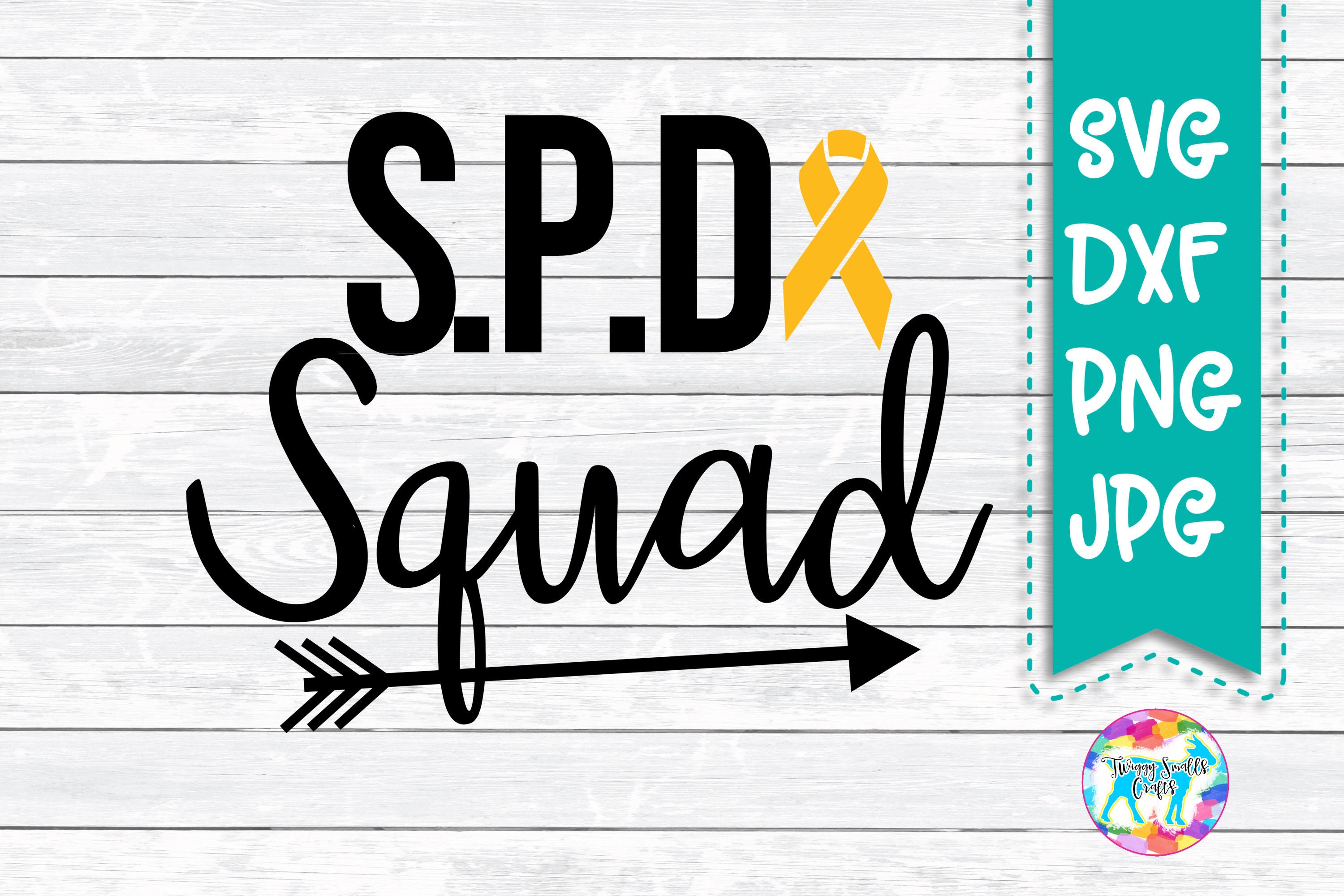 SPD Awareness Svg Sensory Processing Disorder Dxf Png - Etsy