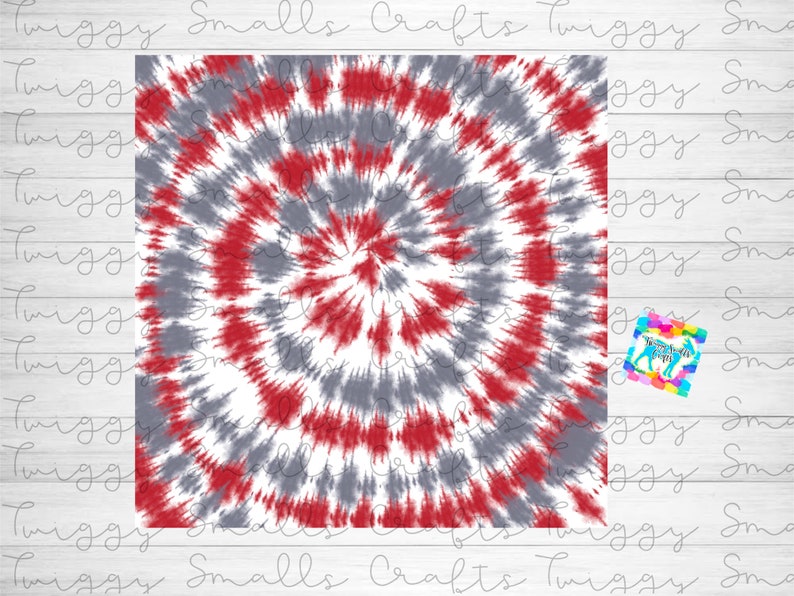 Tie Dye Sublimation Design Download Scarlet and Gray Ohio - Etsy