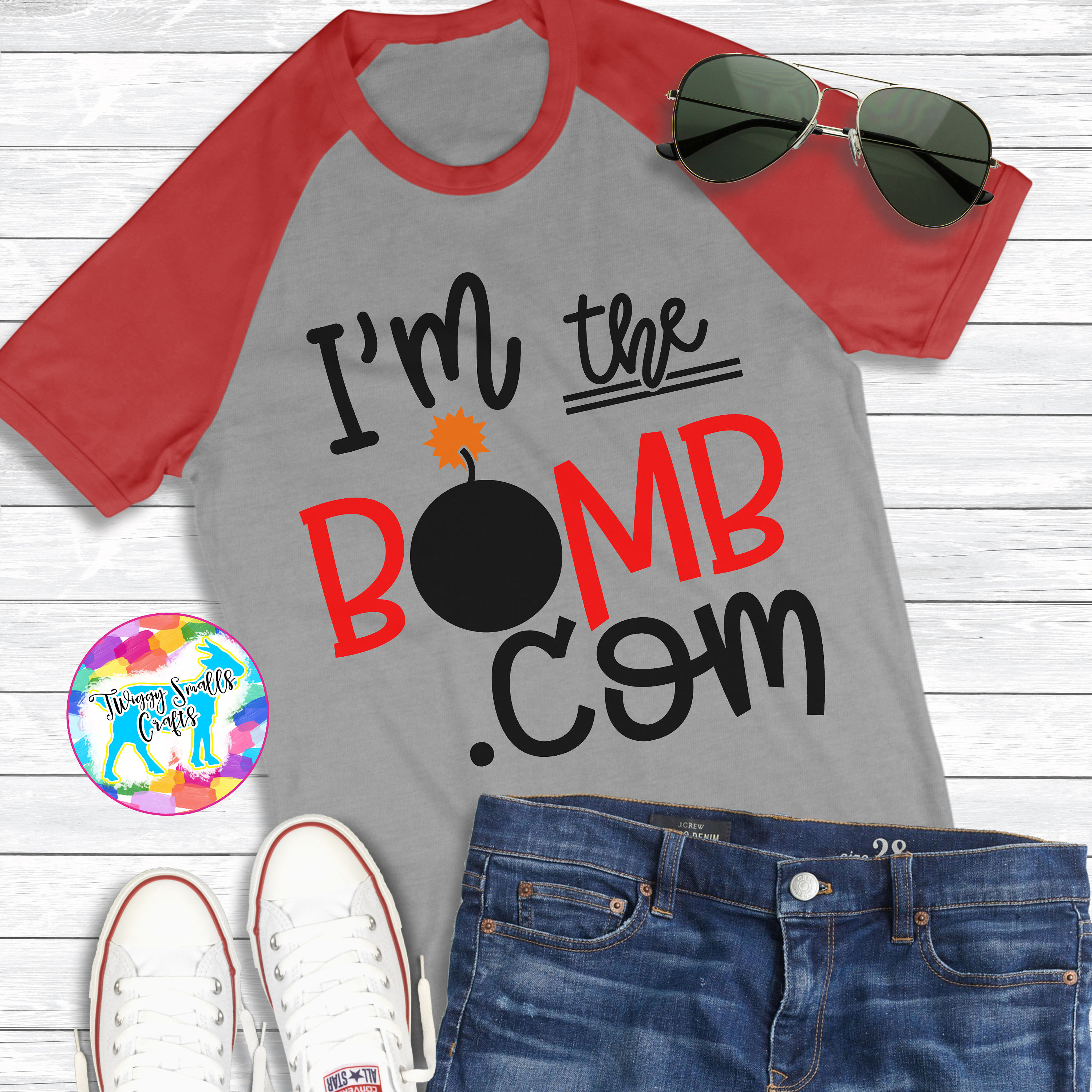I'm the Bomb Dot Com Funny Adult Kids DXF PNG SVG - Etsy
