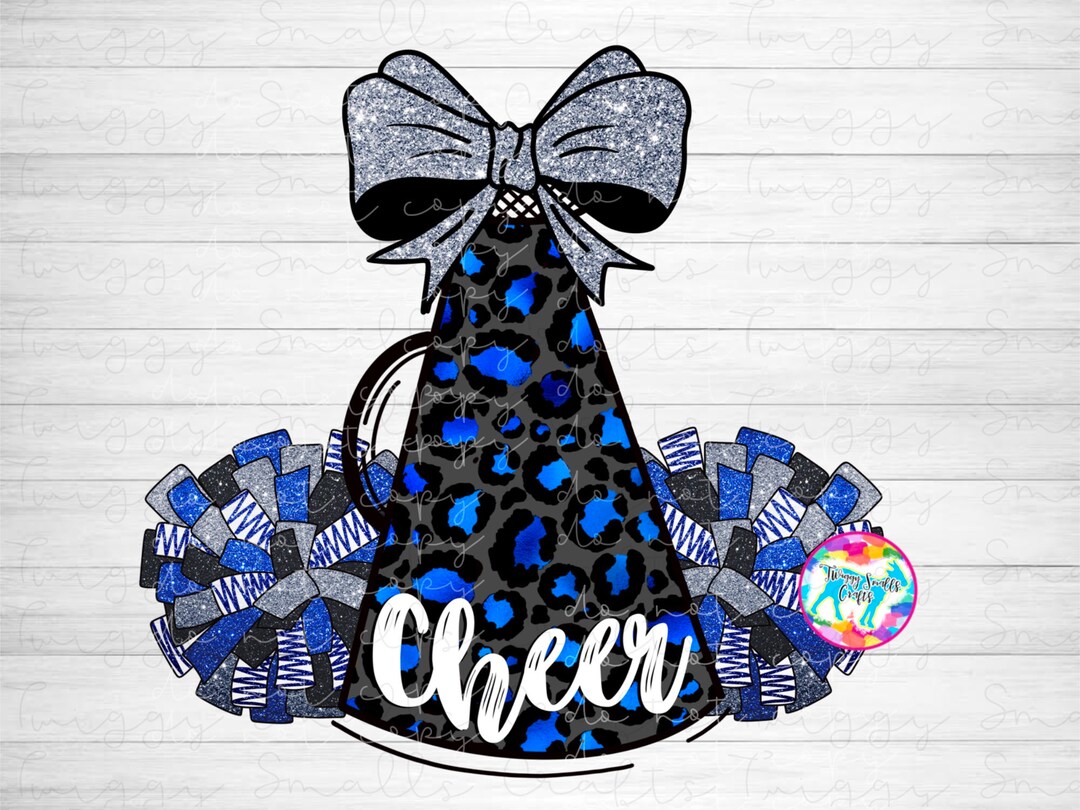 Cheer Sublimation Design Downloads, Cheerleading, Coach, Cheetah Print ...