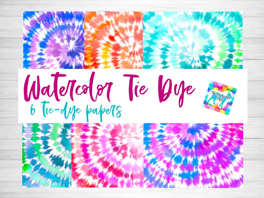 Watercolor Tie Dye Sublimation Background, Digital Download, PNG ...
