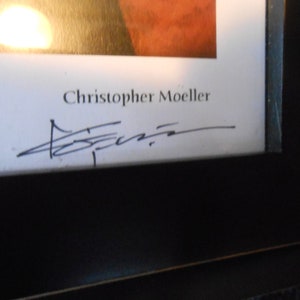 FREE Shipping Magic the Gathering MTG Signed ART Christopher Moeller ...