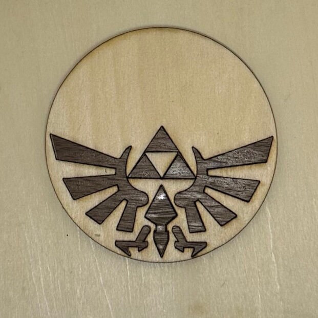 The Legend of Zelda Coasters (2-pack) - Etsy