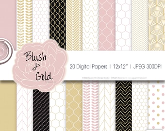 Lightest White Digital Paper Pack | 18 Designs | 12x12 JPG Files | CMYK ...