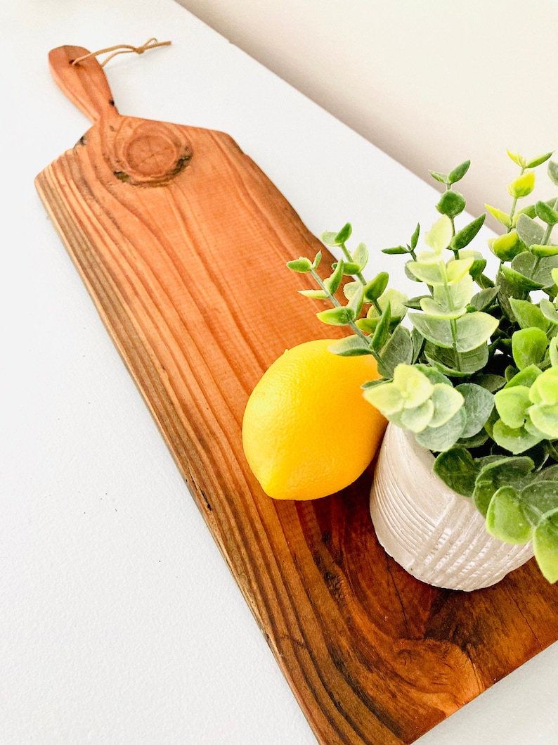 Handcrafted Reclaimed Wood Bread Board - Etsy