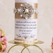 Pearl Unity Candle Set for Wedding Ceremony With Champagne Ribbon and ...