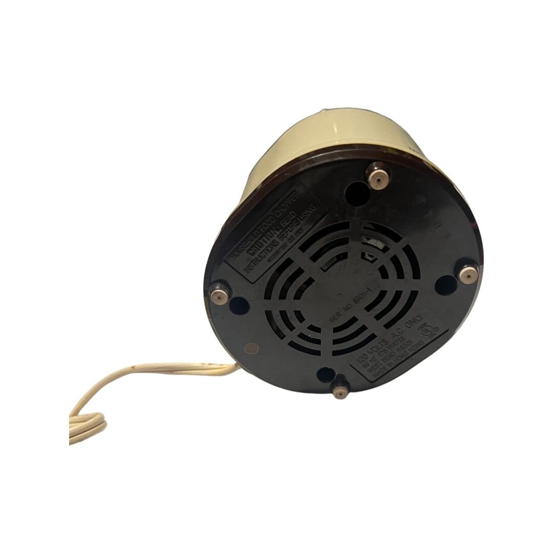 West Bend 6501 Food Chopper Part Motor Base Unit preowned - Etsy