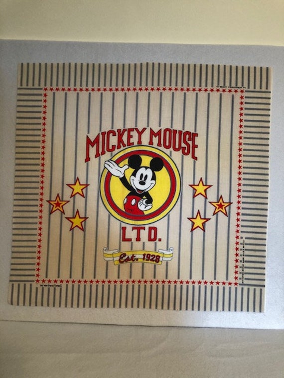 Mickey Mouse Pillow Panel - Etsy