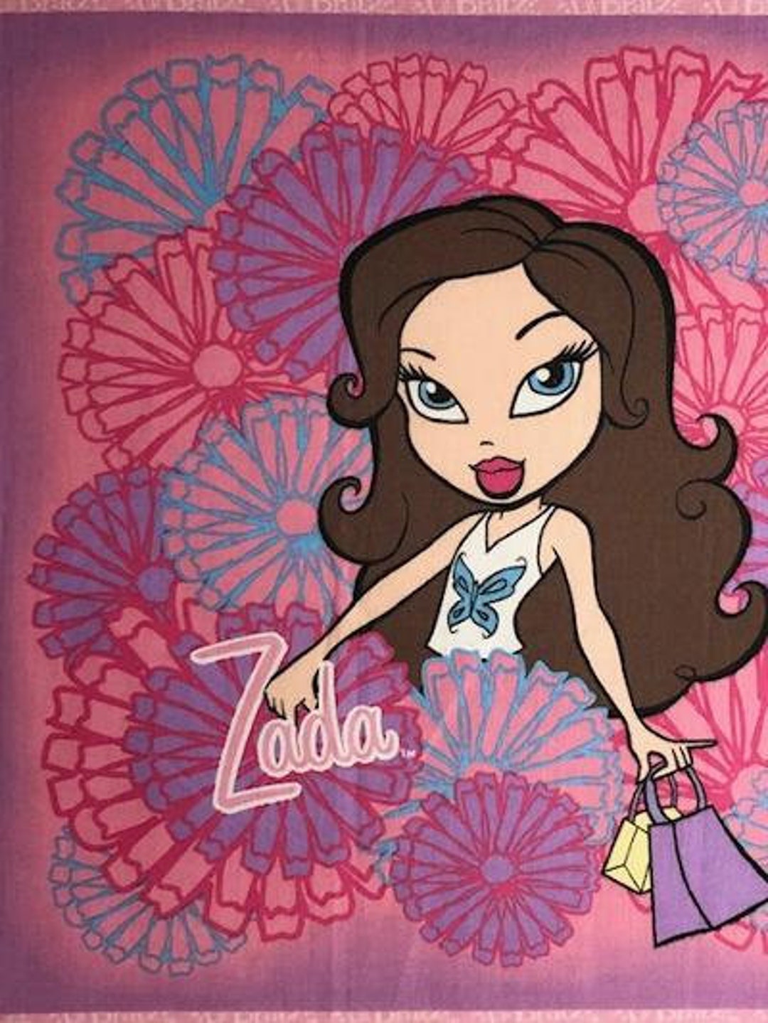 Zada Bratz Pillow Panel - Etsy