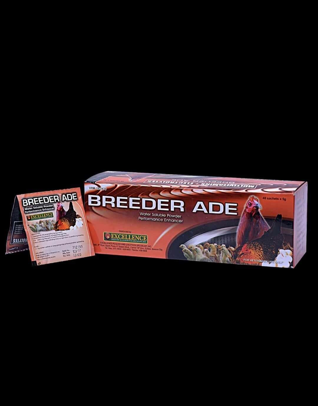 Breeder ADE Performance Enhancer Chicken Gamefowl Gallos 6 Packets of ...