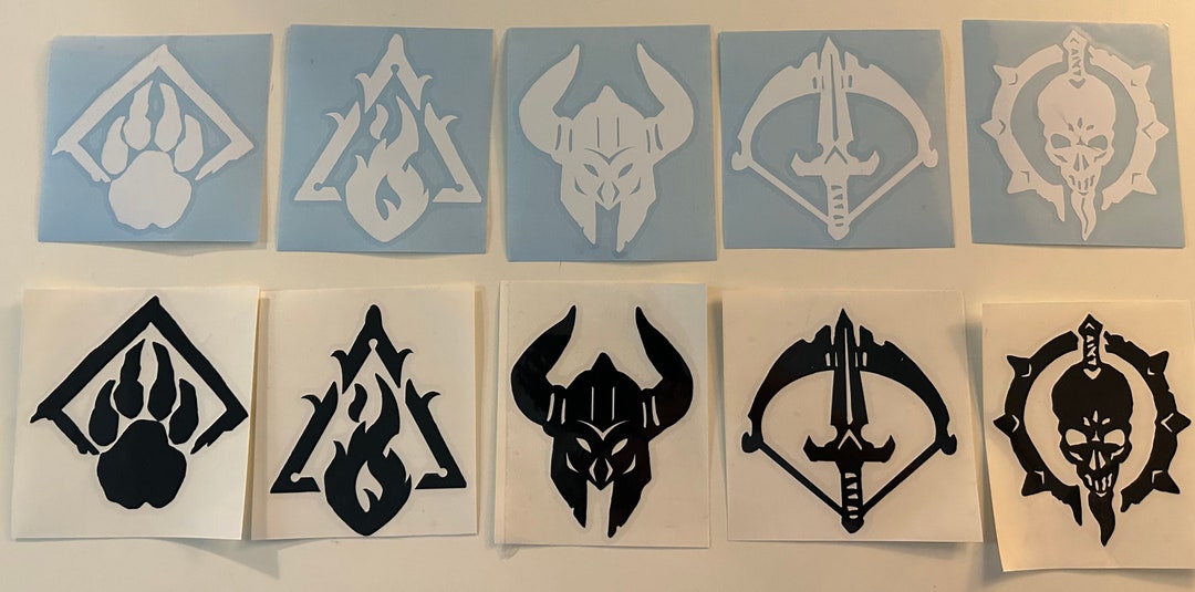 Diablo IV Class Decals - Etsy