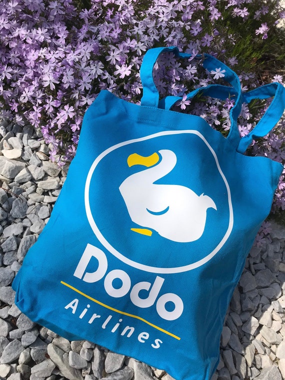 Dodo Travel Canvas Tote - Etsy
