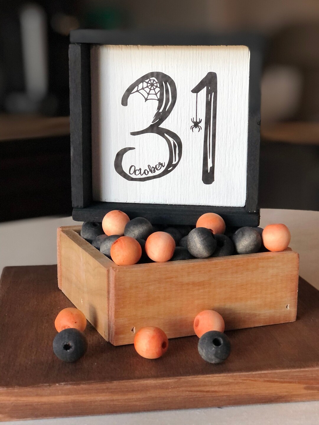 Wood Sign - October 31 Sign - Halloween Sign - Etsy