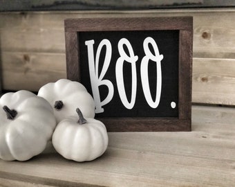Boo Sign | Etsy