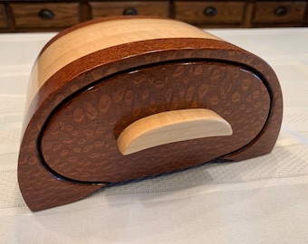 Keepsake Box Made From Rosewood and Maple | Etsy