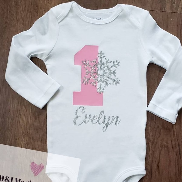 One Snowflake Shirt - Etsy