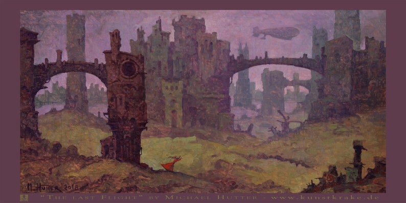 Fine Art Print the Last Flight - Etsy