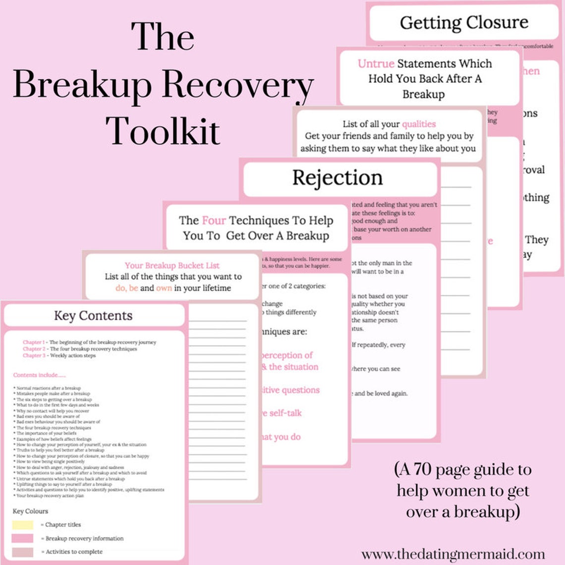 The Breakup Recovery Toolkit & the 28 Day Breakup Recovery Challenge - Etsy