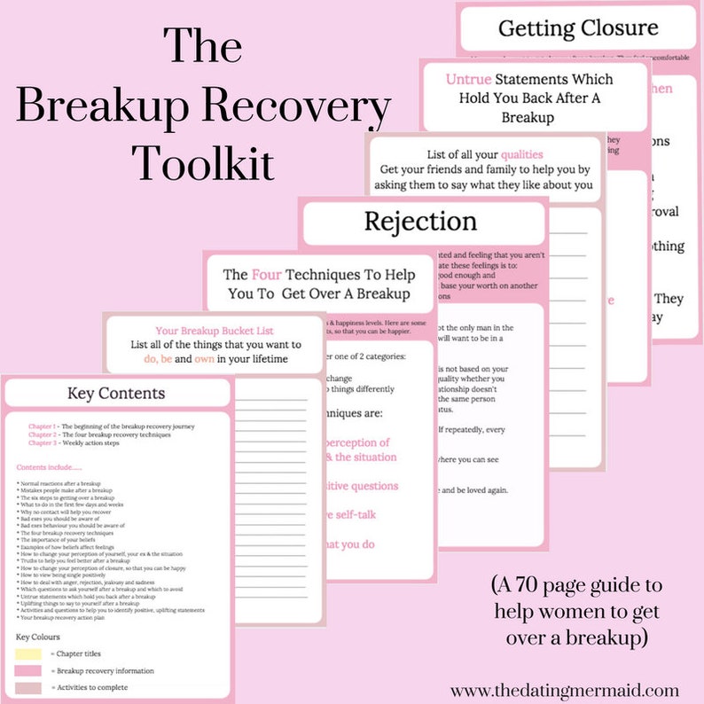 The Breakup Recovery Toolkit & the 28 Day Breakup Recovery Challenge - Etsy