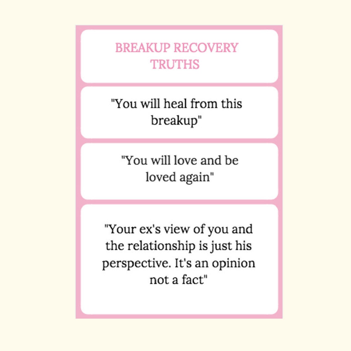 The Breakup Recovery Toolkit & the 28 Day Breakup Recovery Challenge - Etsy