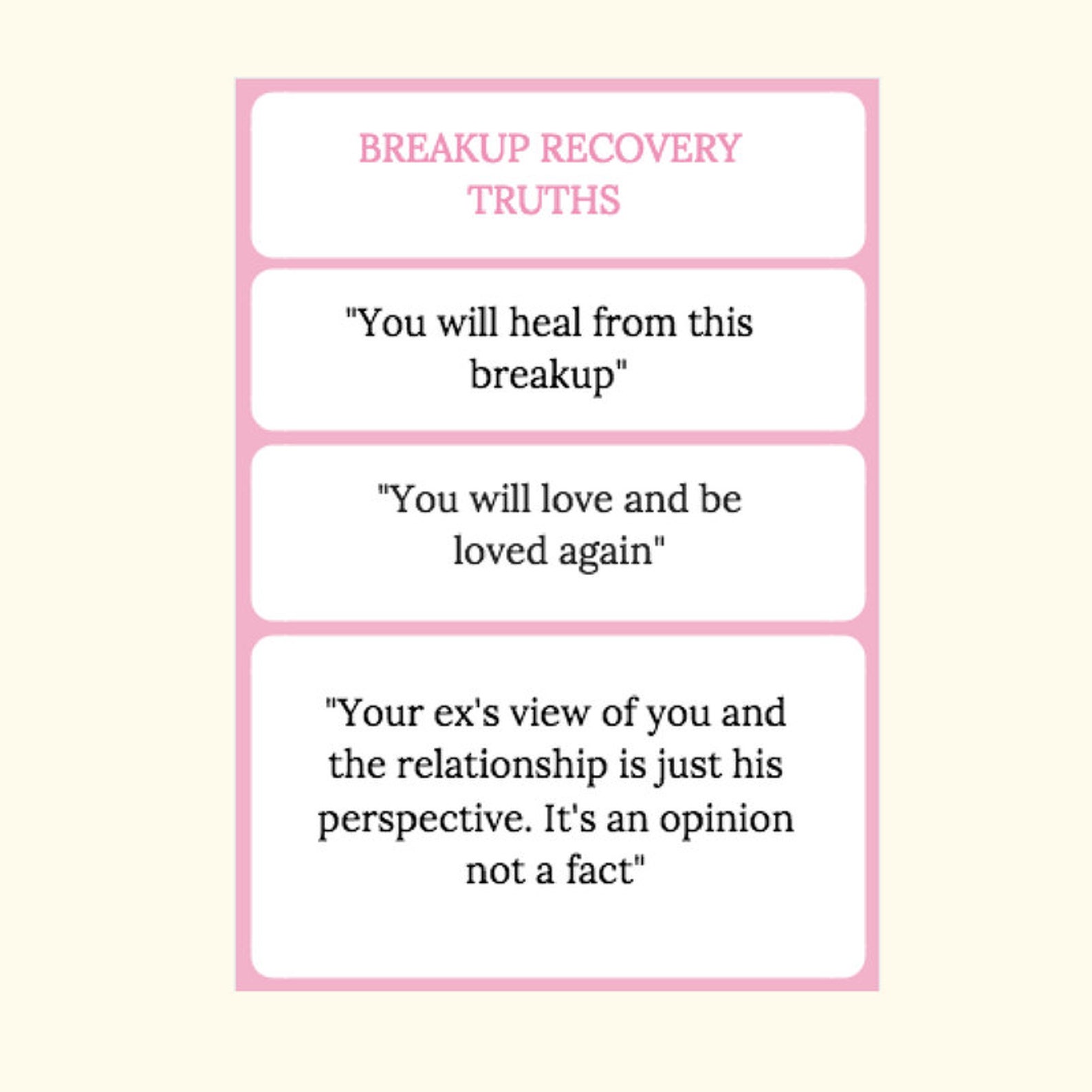 The Breakup Recovery Toolkit & the 28 Day Breakup Recovery Challenge - Etsy