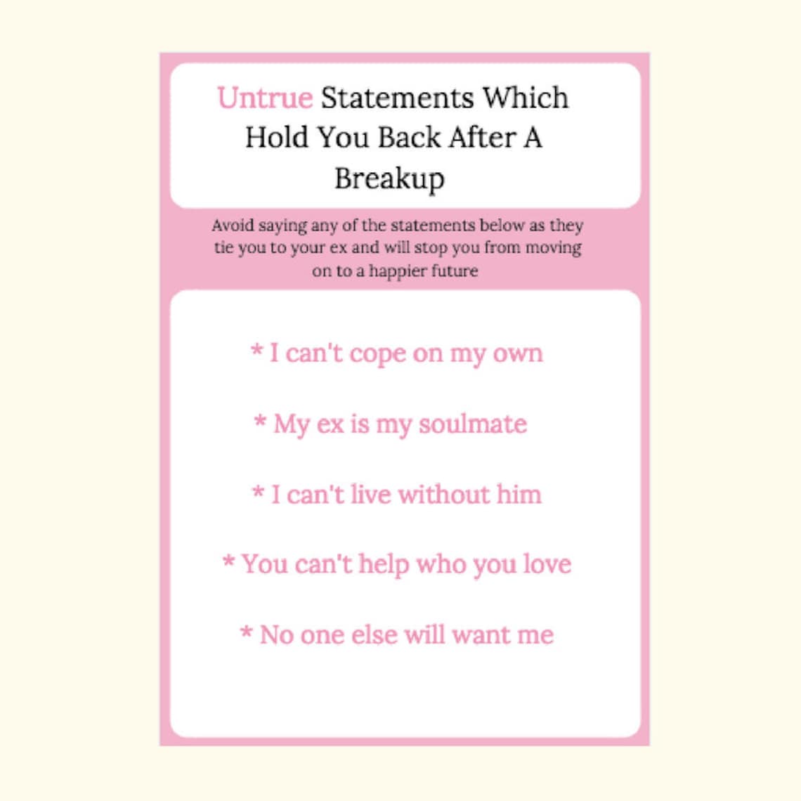 The Breakup Recovery Toolkit & the 28 Day Breakup Recovery Challenge - Etsy