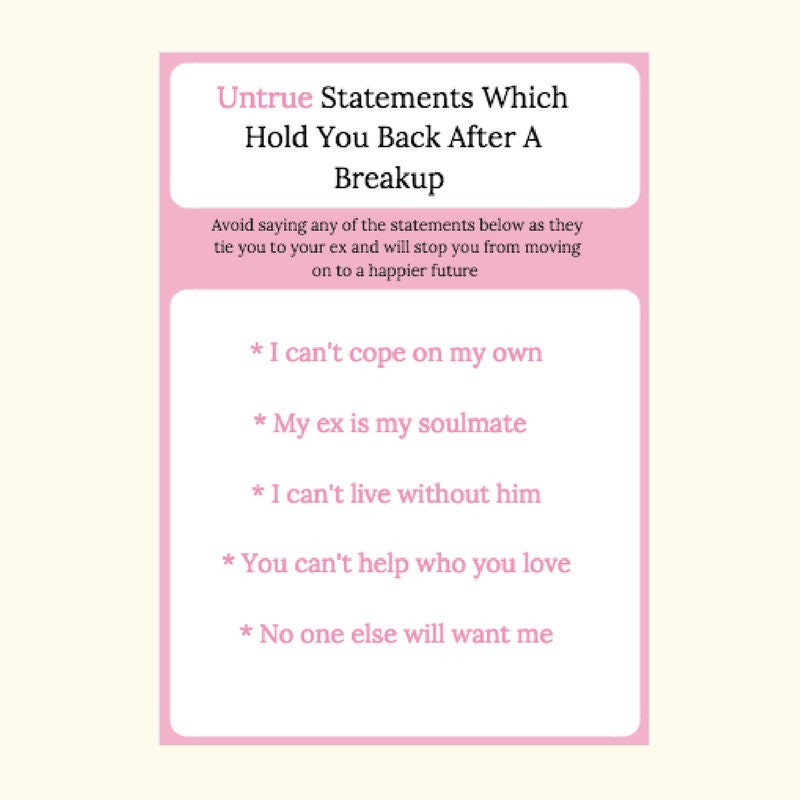 The Breakup Recovery Toolkit & the 28 Day Breakup Recovery Challenge - Etsy