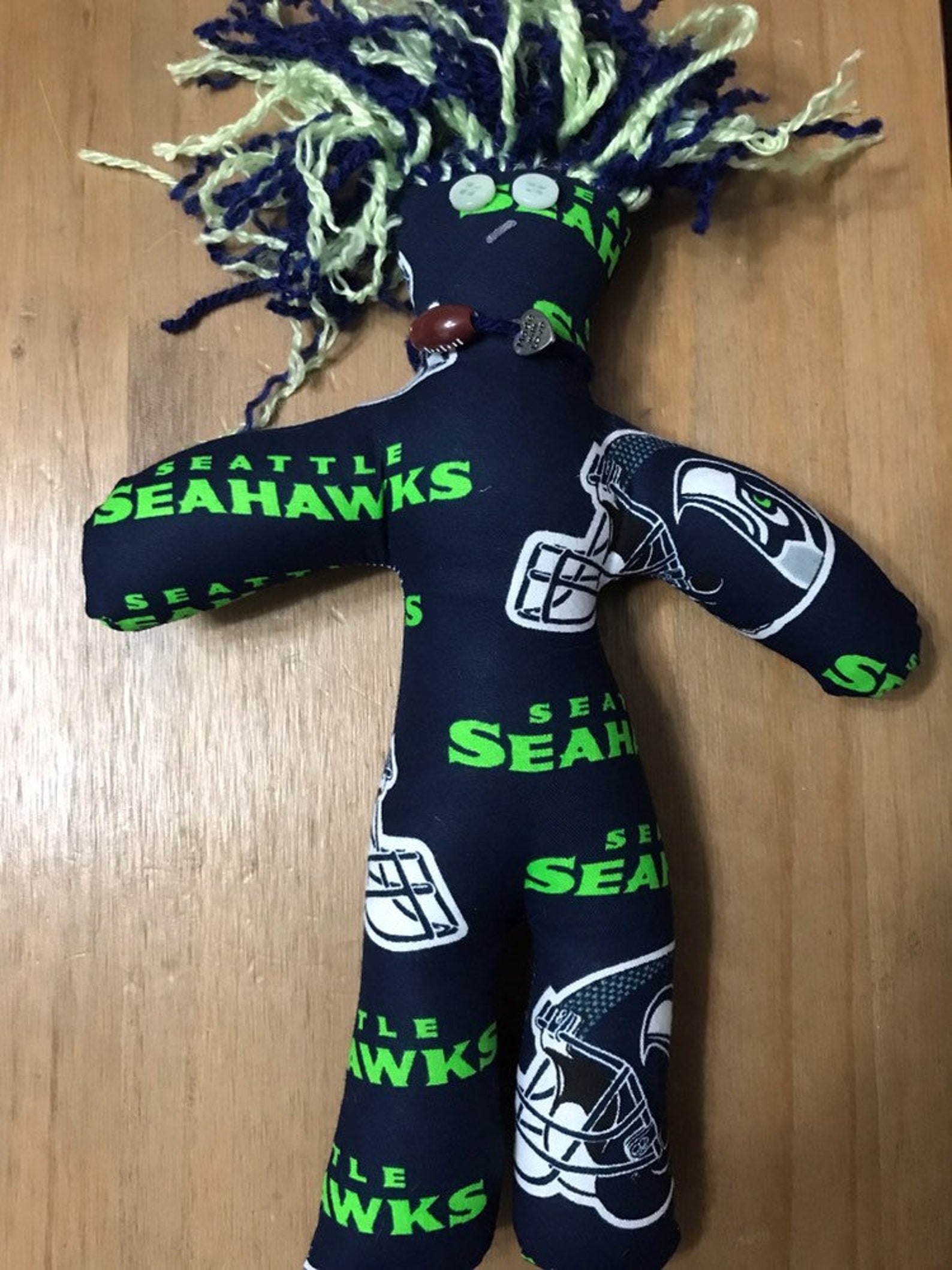 Stress Buster Doll of Seattle Seahawks - Etsy