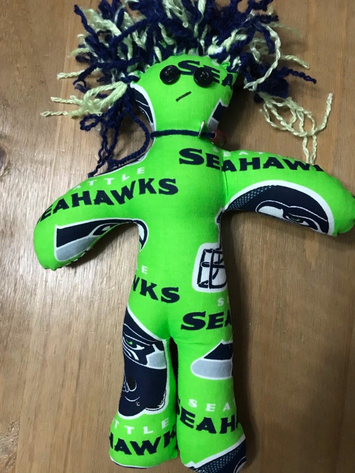 Stress Buster Doll of Seattle Seahawks - Etsy