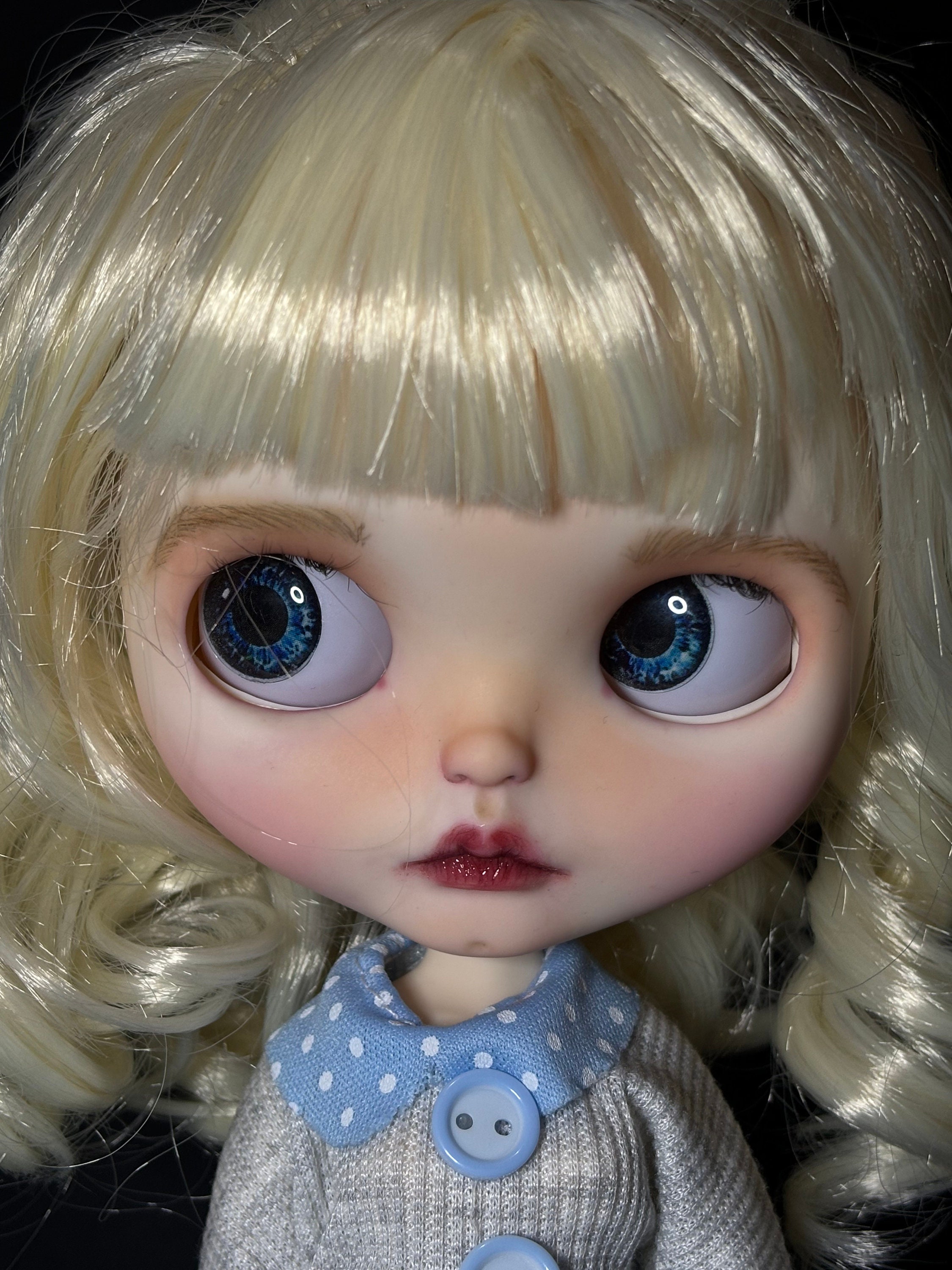 Ooak Custom Blythe By Candy Color Dolls Outfit Included Etsy