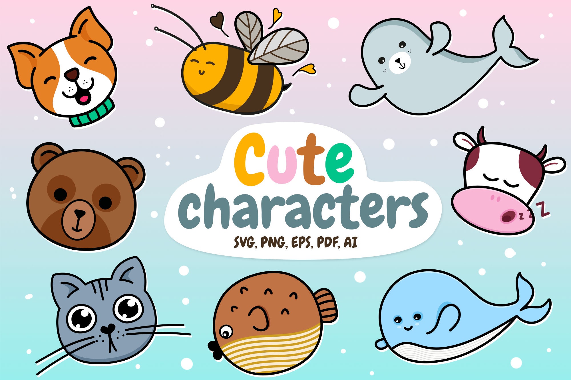 Cute Svg Cut Files Svg Cute Png Cute Svg Files Dog Svg - Etsy Singapore