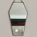 Coffin Mirror / Coffin Wall Decor Goth Home Decoration Coffin Shaped ...