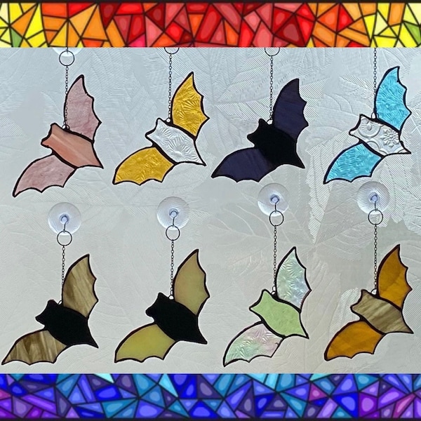Wednesday Stained Glass Window - Etsy