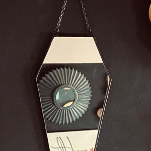 Coffin Mirror / Coffin Wall Decor Goth Home Decoration Coffin Shaped ...
