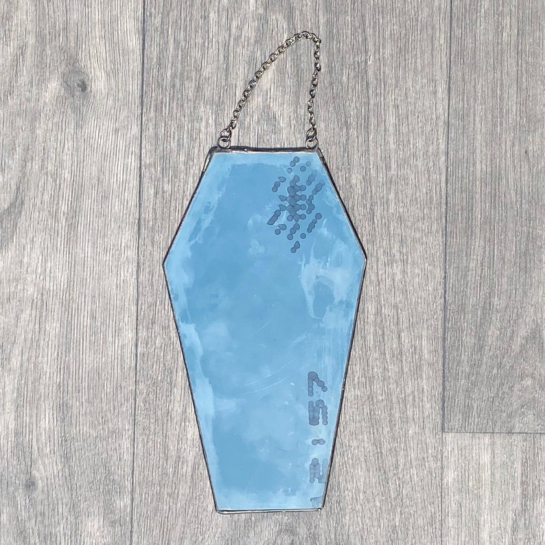 Coffin Mirror / Coffin Wall Decor Goth Home Decoration Coffin Shaped ...