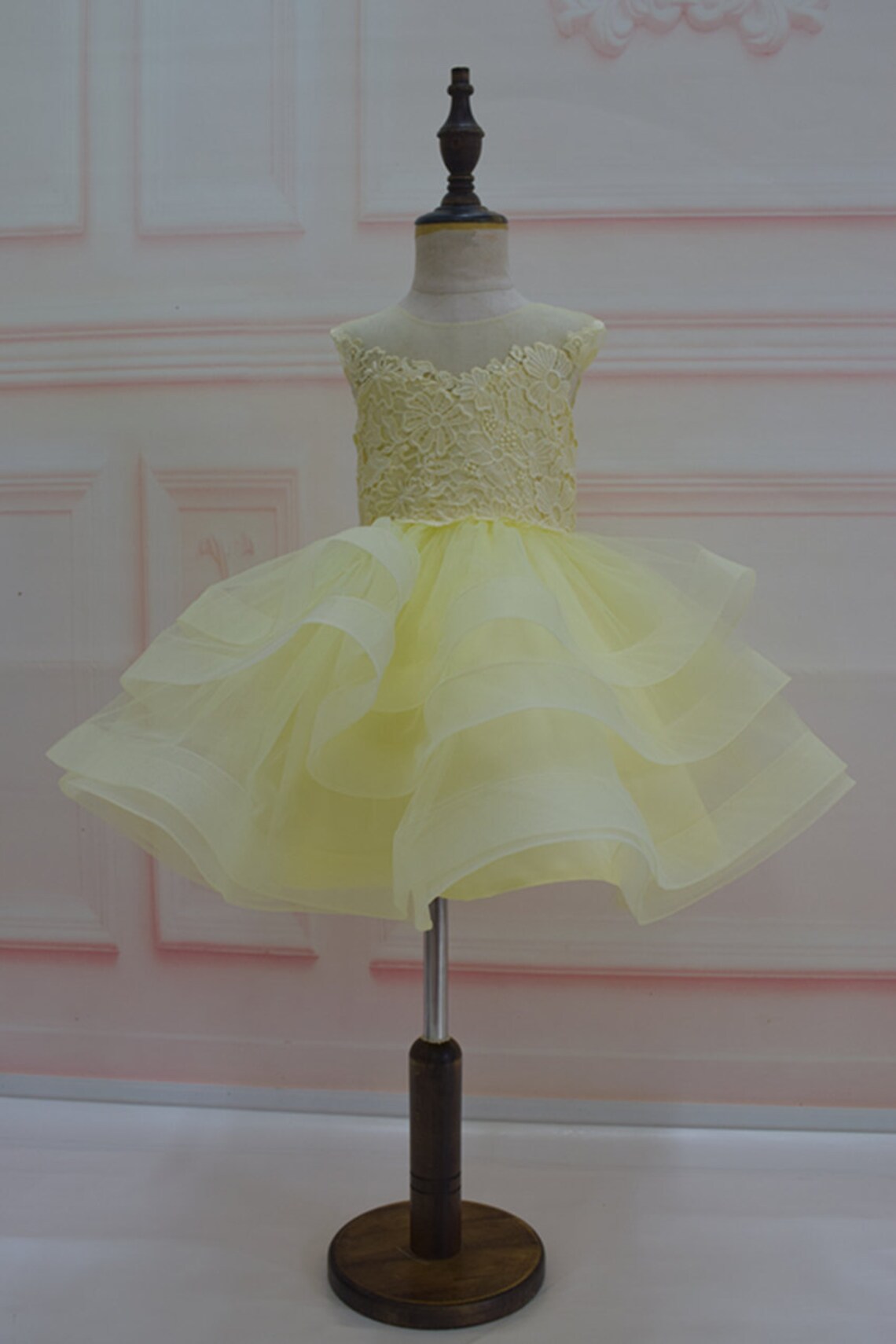 Custom Color Lace Flower Girl Dress | Etsy