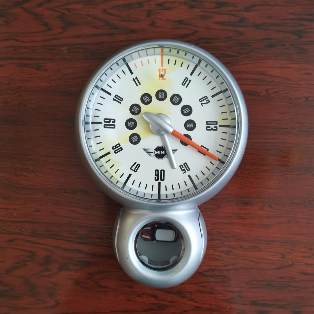 Genuine Mini Cooper Car Cuckoo Clock. Ultra Rare Collectible. the Clock ...