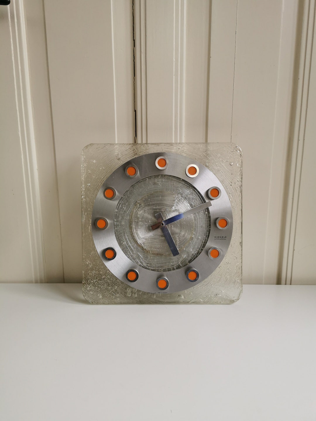 Space Age Kienzle International Large Wall Clock, Junghans, 1970's ...
